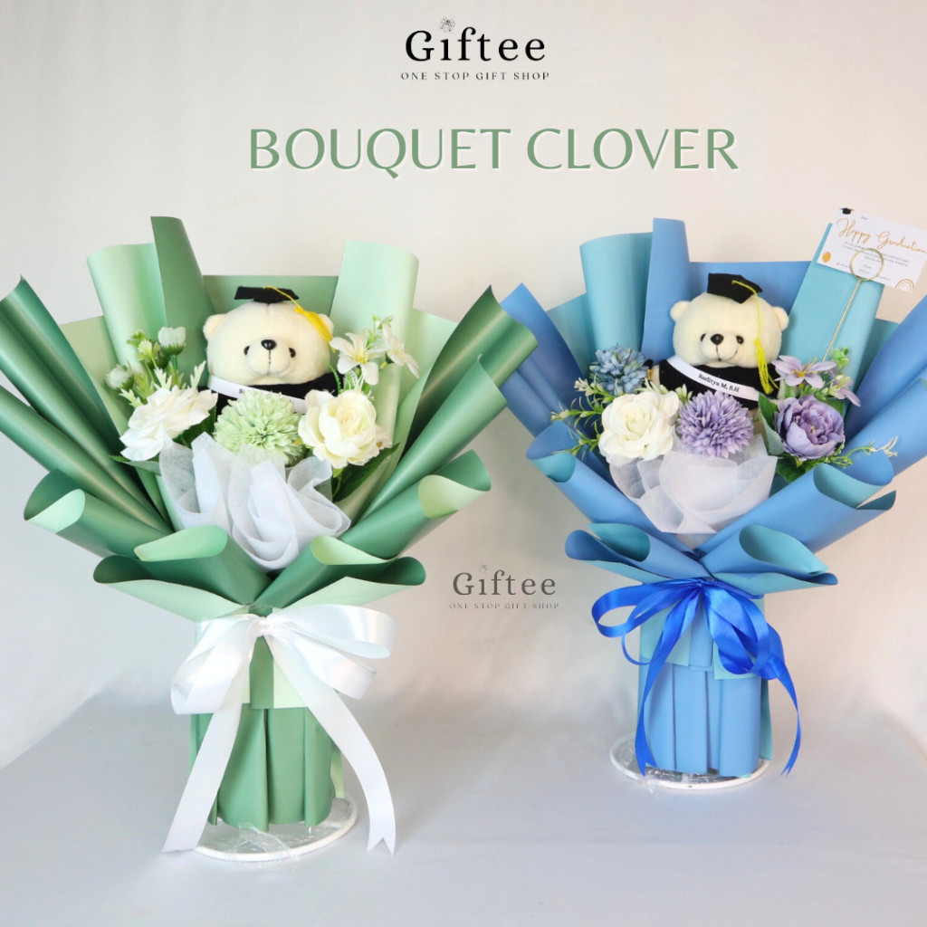 Jual BUKET BUNGA CLOVER BISA KIRIM LUAR KOTA BY QUEENDAY FLOWER BOUQUET ...