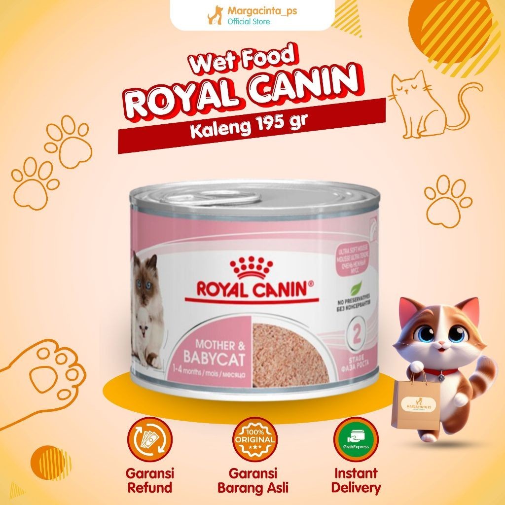 Jual Makanan Basah Kucing ROYAL CANIN CAN 195 GR Kemasan Kaleng ...