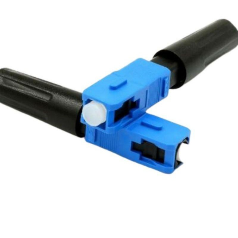 Jual Fast Connector SC Fiber Optic UPC FTTH Biru buaya | Shopee Indonesia