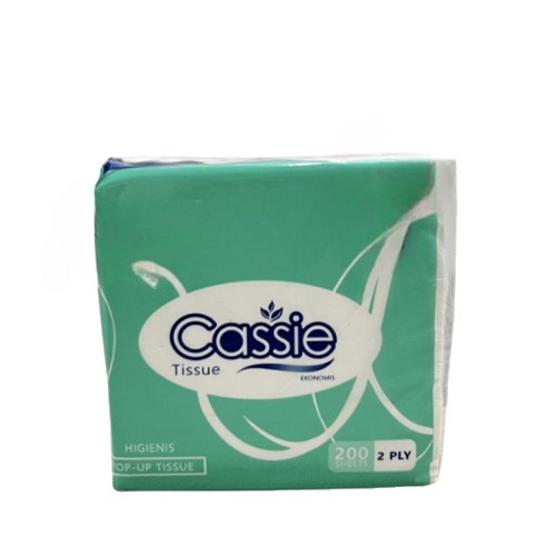 Jual Tissue Cassie Pop Up Tissue 2 Ply 200 Sheets | Shopee Indonesia