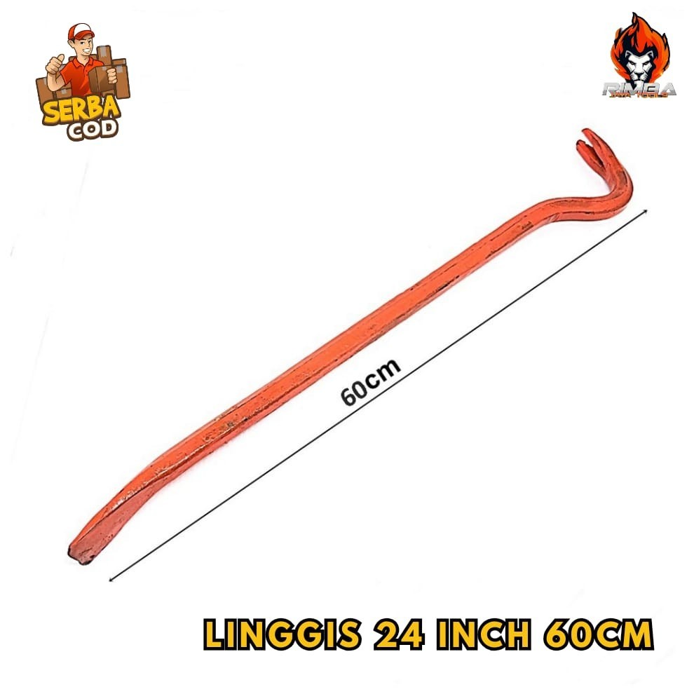 Jual Linggis Toge 60 cm Cabut Paku Besi Berkualitas | Shopee Indonesia
