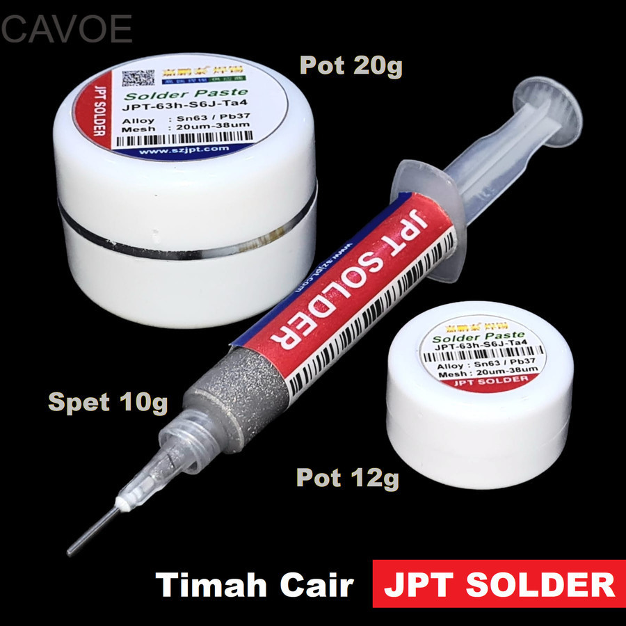 Jual Timah Pasta Cair Solder Tin Paste Hot Air Uap Soldering IC SMD PCB ...