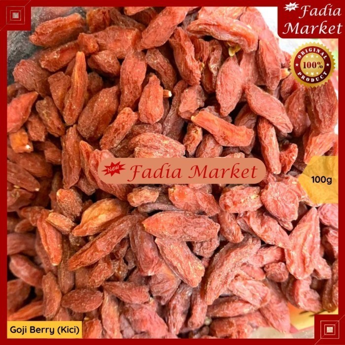 Jual Goji Berry Ki Ci Gou Qi 枸杞 Premium Biji Bijian Untuk Mata 100g ...