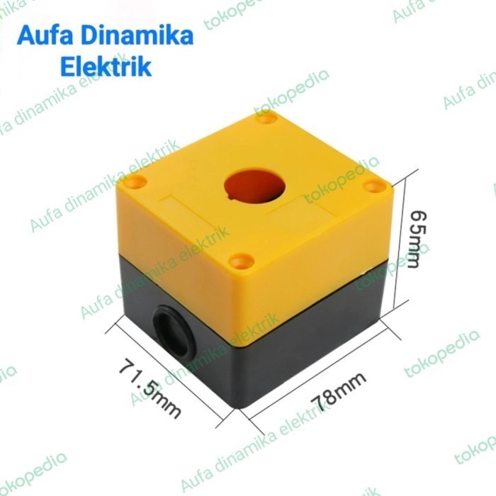 Jual AC99 Box Control 1 Lubang 22mm push button station 22 mm 1 Lubang ...