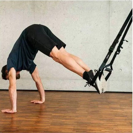 Jual Tali Sling Trainer KETTLER Pilates Yoga Pintu TRX OLAHRAGA BEBAN ...