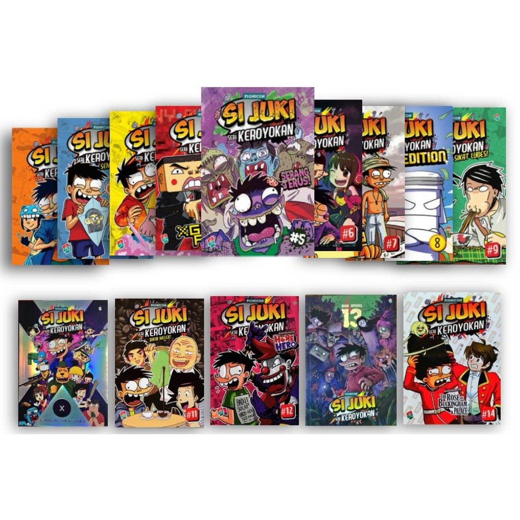 Jual BUKUNE : Si Juki Seri Keroyokan - Pionicon ( ready banyak judul ...
