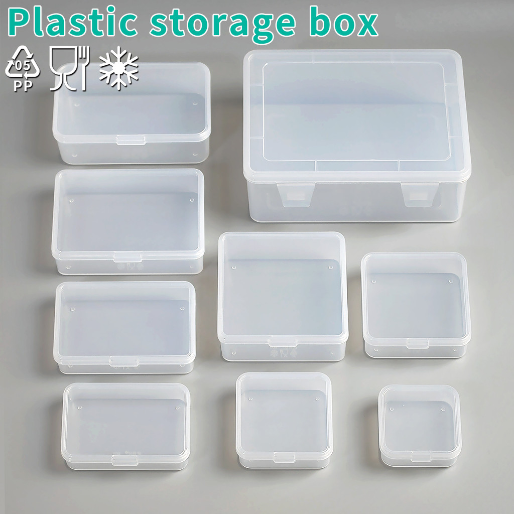 Jual Small rectangular and square storage boxes food grade polypropylene PP mini parts ...