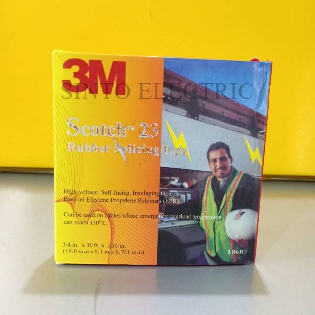 Jual 3M Isolasi scotch 23 with rubber | Shopee Indonesia