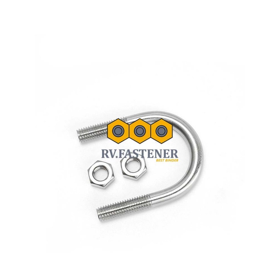 Jual KLEM U-BOLT 3/8 - CLAMP U-BOLT UKURAN LENGKAP | Shopee Indonesia