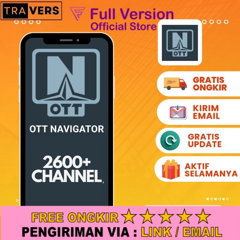 Jual APLIKASI OTT NAVIGATOR PREMIUM - IP TV IPTV Android | Shopee Indonesia