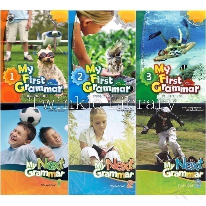 Jual My First Grammar & My Next Grammar 1 2 3 Student Book / Workbook ...