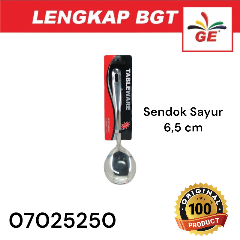 Jual Sendok Sayur 6,5 cm Stainless - 07025250 | Shopee Indonesia