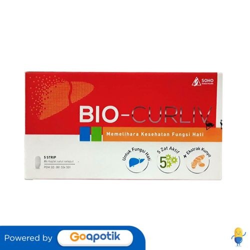 Jual Biocurliv Box Isi 30 Kaplet | Shopee Indonesia