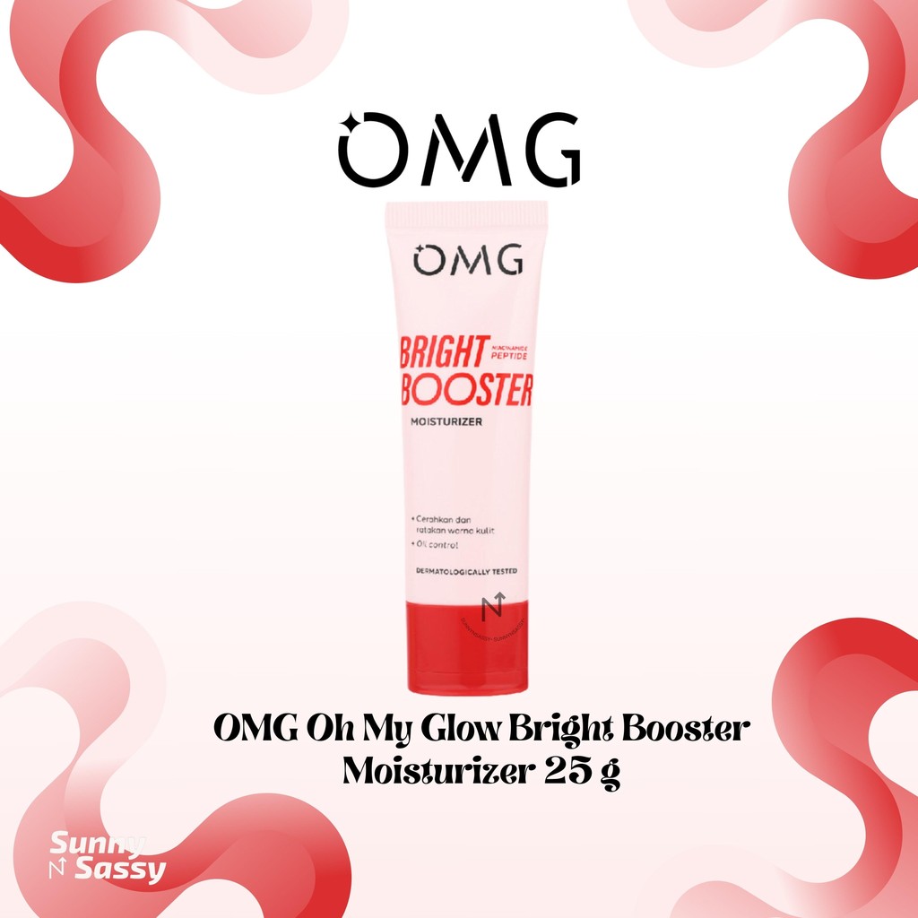 Jual OMG Oh My Glow Bright Booster Moisturizer 25 g - Untuk Semua Jenis ...