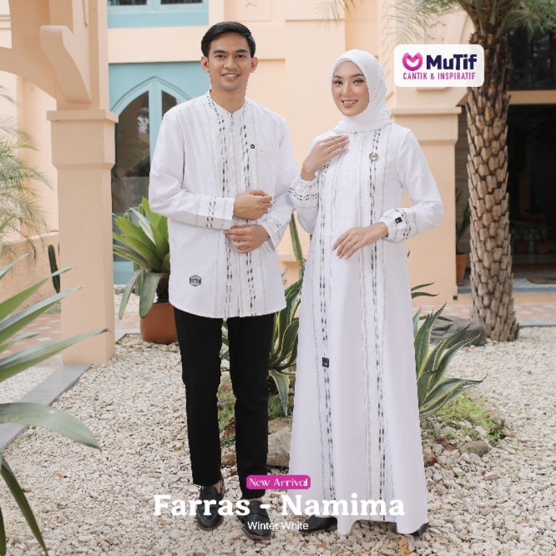 Jual Couple Mutif Terbaru | Koko Mutif Farras | Gamis Mutif Namima ...