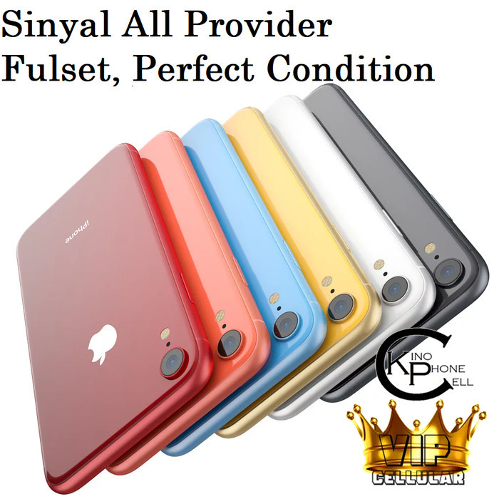 Jual iPhone XR 64GB 128GB 256GB Second Seken E X Inter Fulset Mulus - 64 GB, F.Sale (NORMAL ...