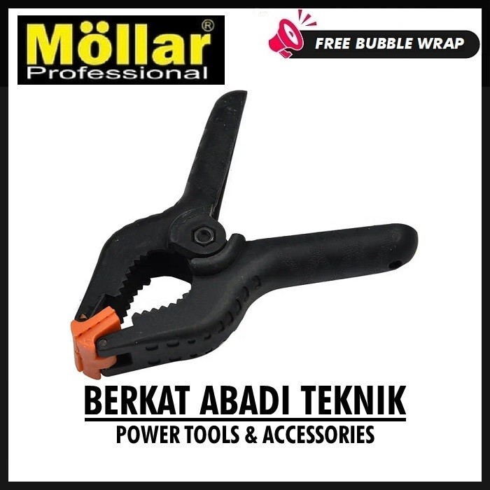 Jual BISON Spring Clamp 9 Inch Penjepit Kayu Besi Klem Catok Nylon Clam ...