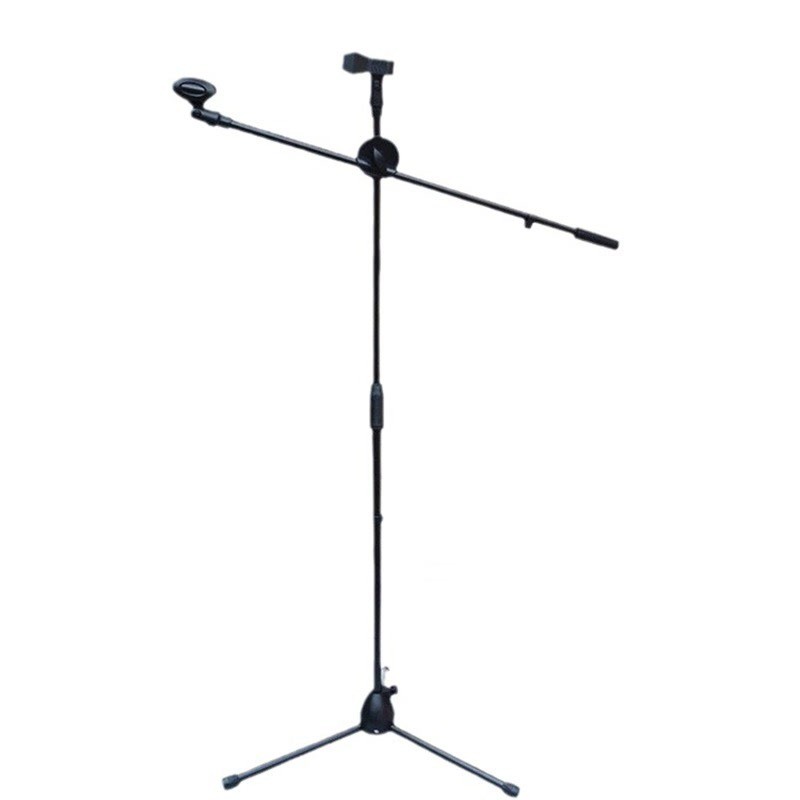 Jual Metal Portable Live Streaming Stand Lift Telescopic Foldable Dual ...