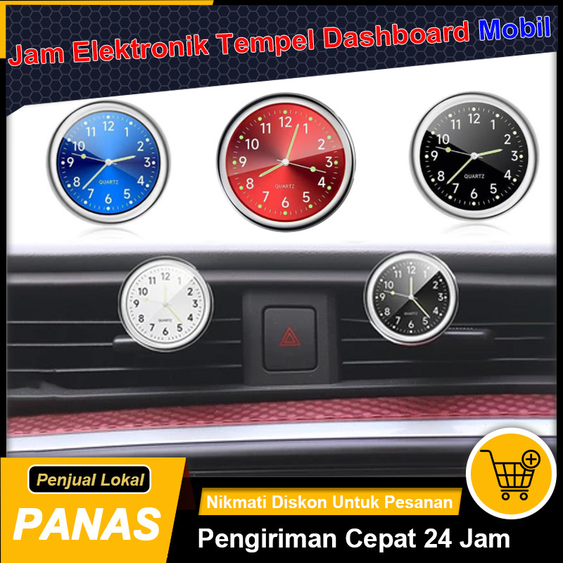Jual Jam Elektronik Tempel Dashboard Mobil Jam Tangan Mobil Modis ...