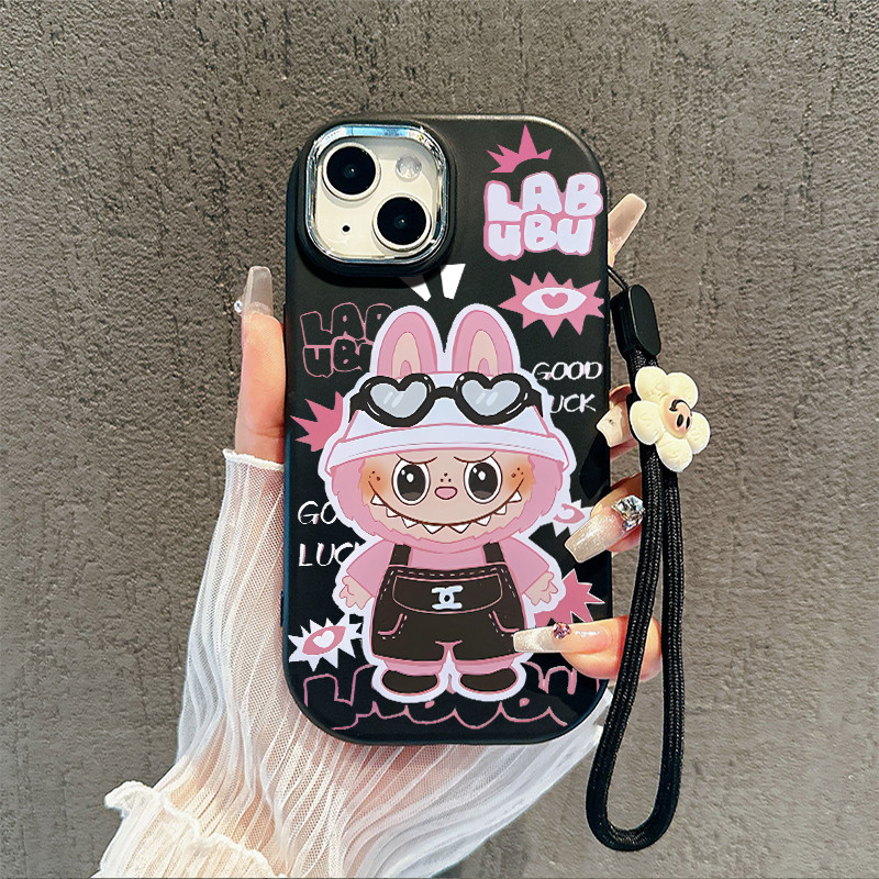 Jual [Case+gelang] CasingLucky Procamera Labubu Lucu Untuk REDMI NOTE ...