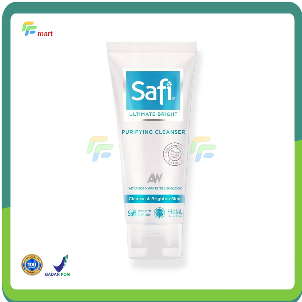 Jual SAFI Ultimate Bright Purifying Cleanser 100g | Shopee Indonesia