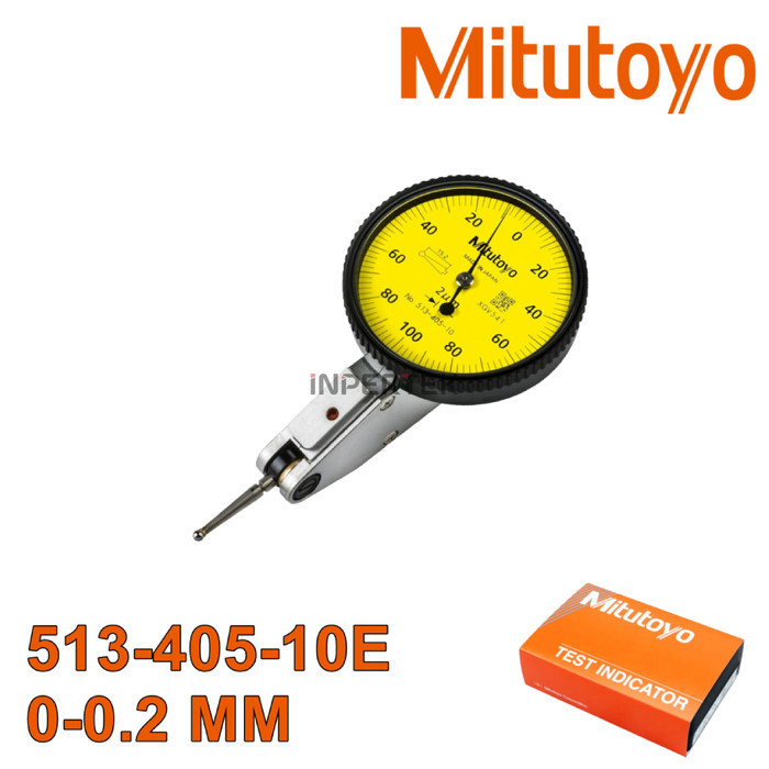 Jual Dial Indicator Test 0.2mm MITUTOYO 513-405 Dial Indikator 0.002 ...
