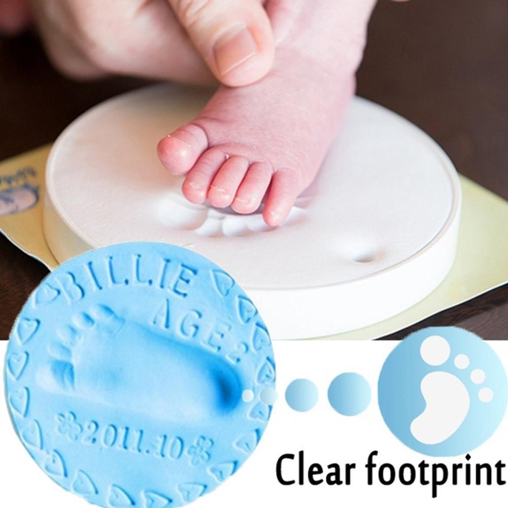Jual Pack Of Soft Clay Baby Handprint Footprint Imprint Kit Parent ...
