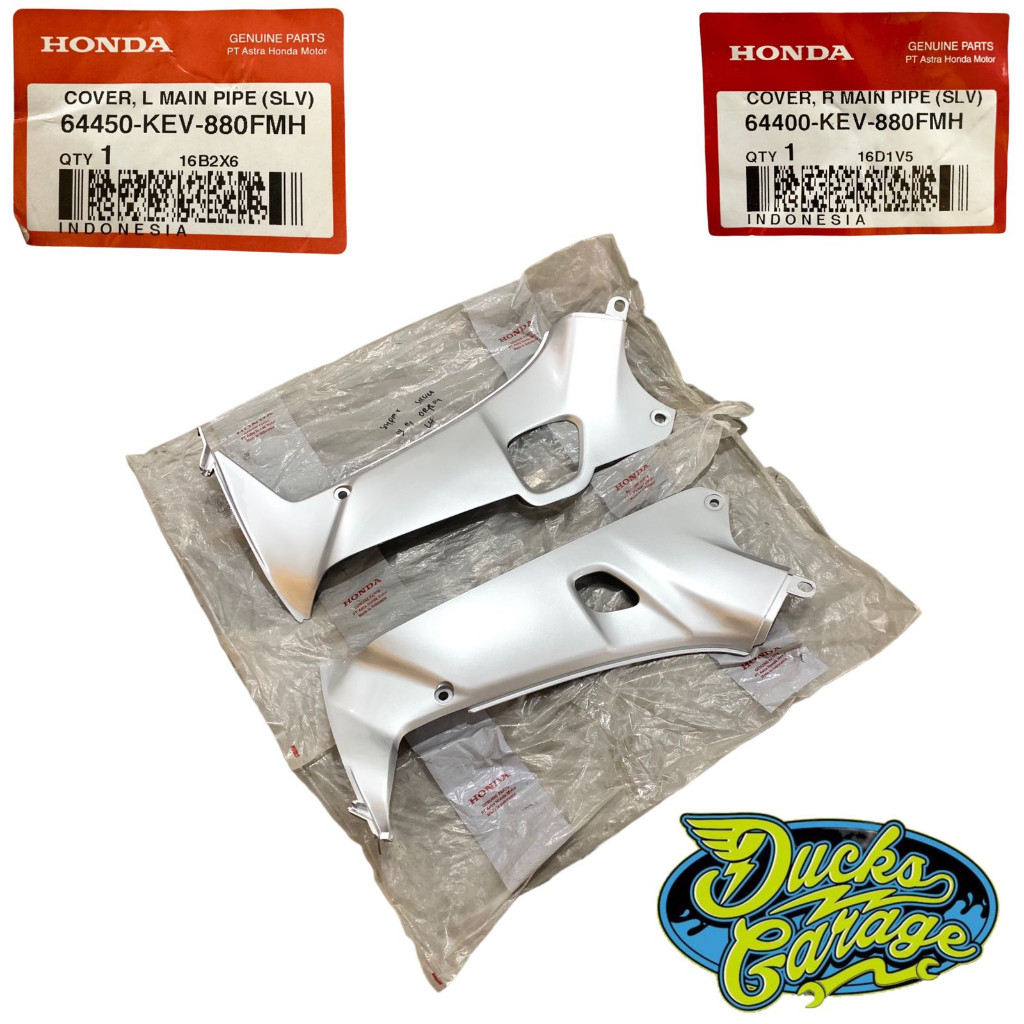 Jual Sayap Tebeng Dalam Honda Supra X 100 Fit Lama Old Original Silver ...