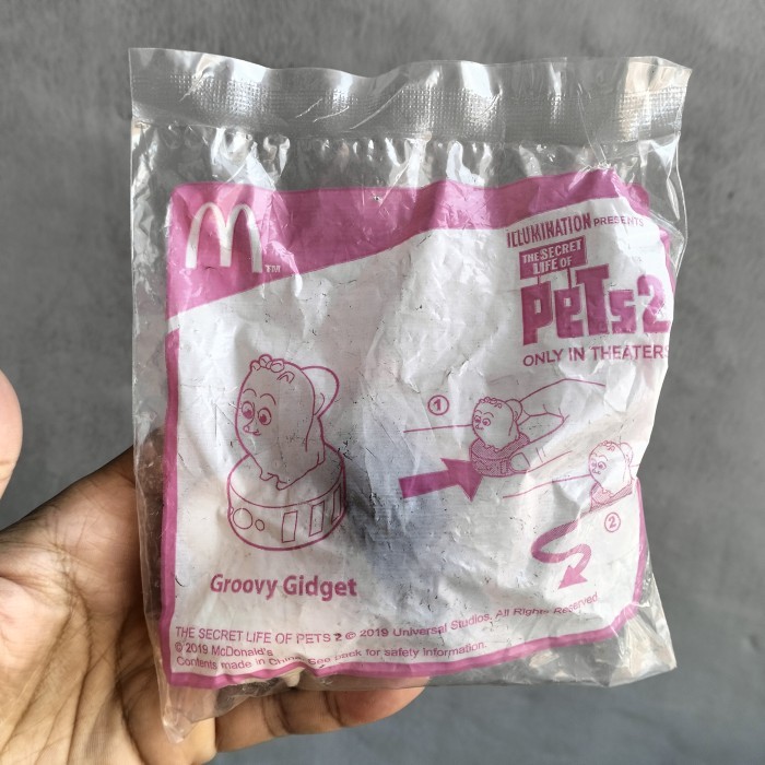 Jual Mainan Happy Meal The Secret Of Pets 2 Groovy Gidget - Food Toys ...