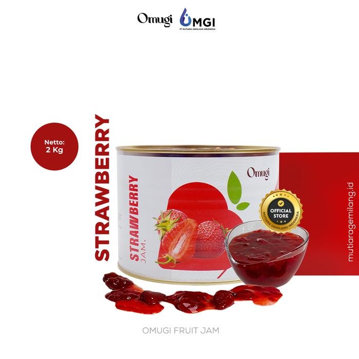 Jual OMUGI Fruit Jam Selai Buah Asli Import (40% Daging Buah Asli ) 2 ...
