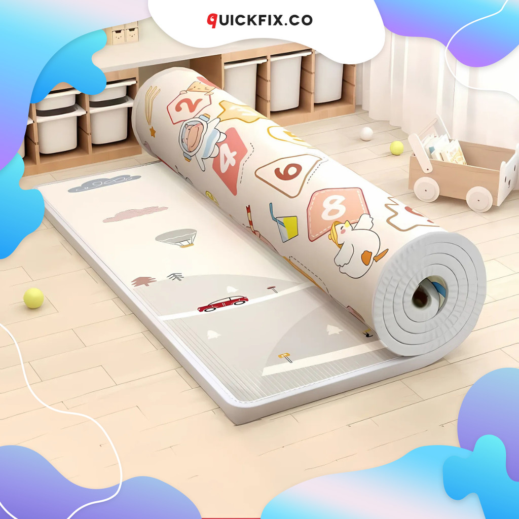 Jual Playmat Anak Jumbo 170x200 – Karpet Edukasi Anti Air & Lipat ...