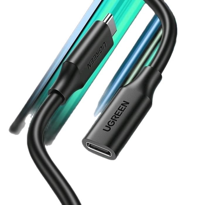 Jual Ugreen USB-C Male to C Female Gen2 5A Extension 1M Cable | Shopee ...