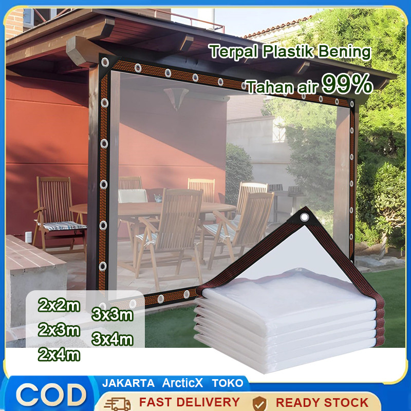 Jual Tebal Plastik Bening Transparan / Terpal Plastik UV Green House / Terpal Anti Air Untuk ...
