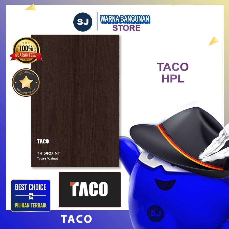 Jual TACO HPL WOODGRAIN TH 5027 NT TAUPE WALNUT | Shopee Indonesia