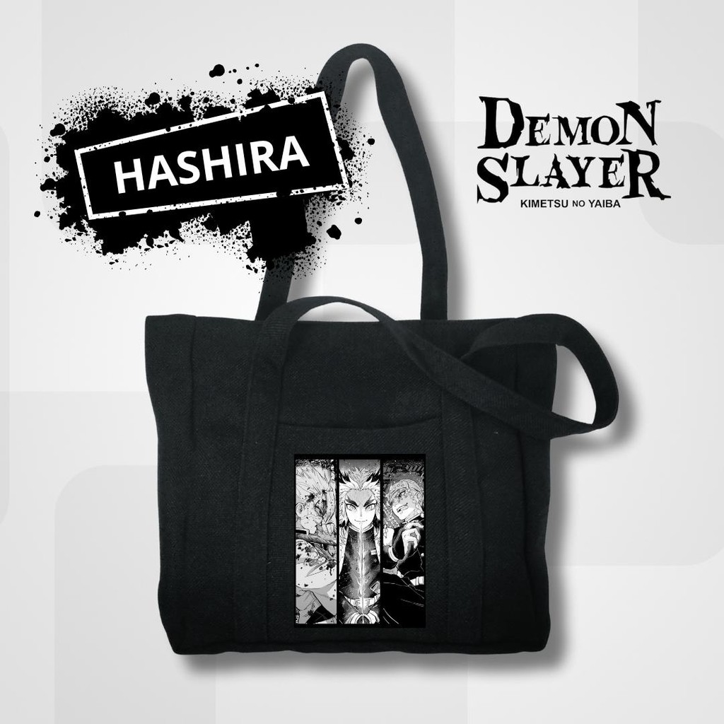 Jual KIMORI.ID - TOTE BAG KANVAS PREMIUM RESLETING KARAKTER ANIME ...