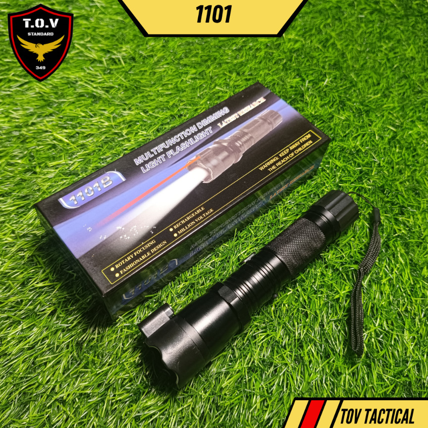 Jual Senter Laser Outdoor 101 Rechargeable | Shopee Indonesia