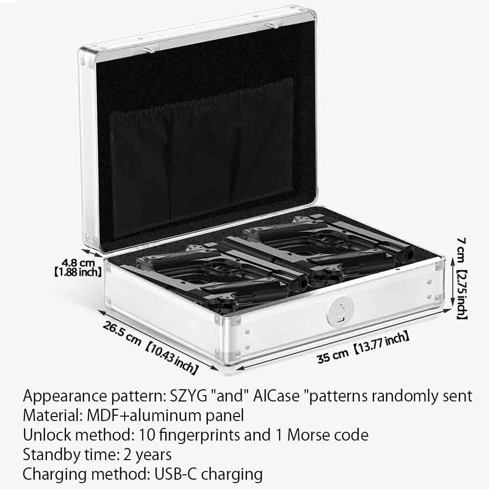 Jual Biometric Fingerprint Safe Box Gun Safe Jewelry Privacy Security ...