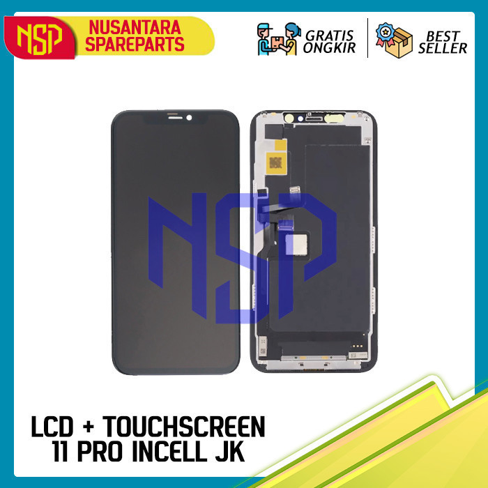 Jual LCD + TOUCHSCREEN IP 11 PRO INCELL (JK) BISA PINDAH CHIP / IC ...