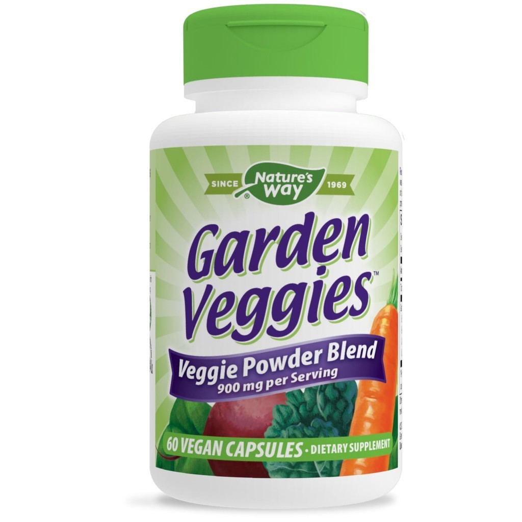 Jual Nature's Way Daily Garden Veggies, Veggie Powder Blend, 900mg per ...