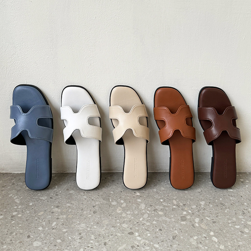 Jual Nakedsol Eden Slides 2.0 (White, Oat, Ocean, Brown, Tan, Taupe ...