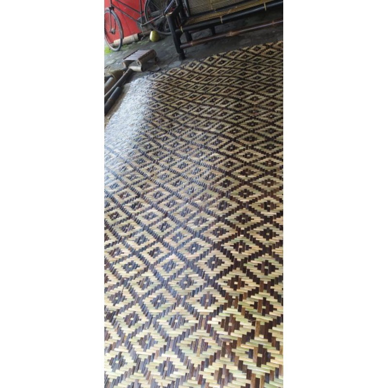 Jual Anyaman bambu/Gedeg/kepang/gribik/tabag Full kulit UK 2mx2m,2mx2 ...