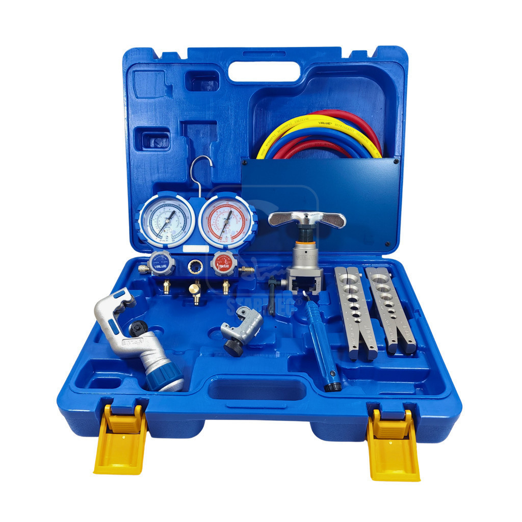 Jual Manifold Flaring Tool AC SET Value R410a R32 VTB-5B | Shopee Indonesia