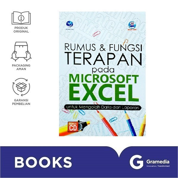 Jual Rumus Dan Fungsi Terapan Pada Microsoft Excel Untuk Mengolah | Shopee Indonesia