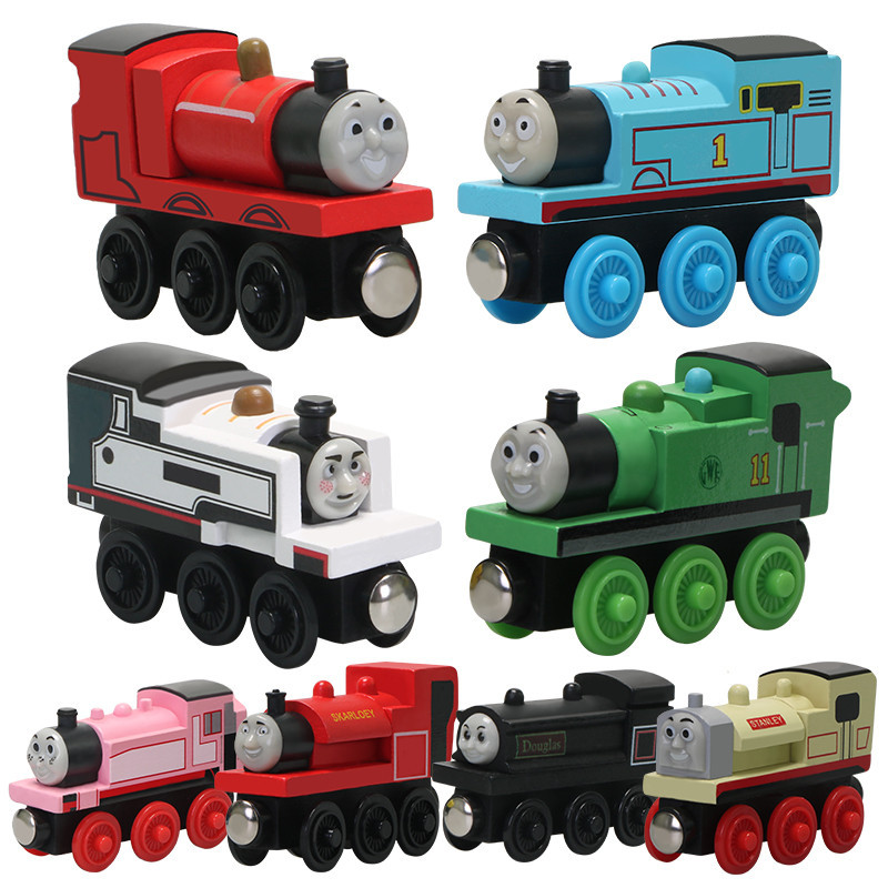 Jual Thomas and Friends Wooden Train Toys Magnetic Molley Gold Diesel ...