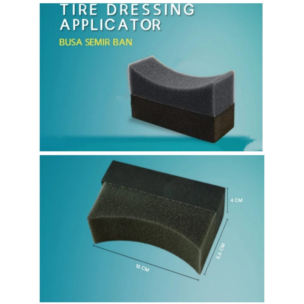 Jual busa semir ban busa semir ban cekung alat semir ban aplikator ...