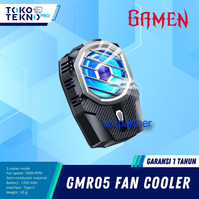 Jual [ANT] Gamen GMR05 / GMR-05 Phone Cooler Fan Cooler Kipas Pendingin ...