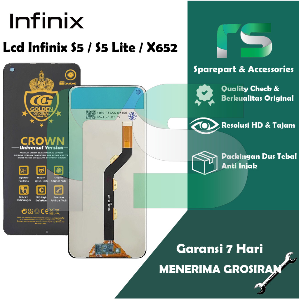 Jual LCD TOUCHSCREEN INFINIX S5 / X652 / X652B / X652C / S5 LITE ...