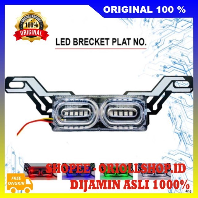 Jual Lampu LED Plat Nomor Lampu Variasi LED Breket Plat Nomer Lampu ...