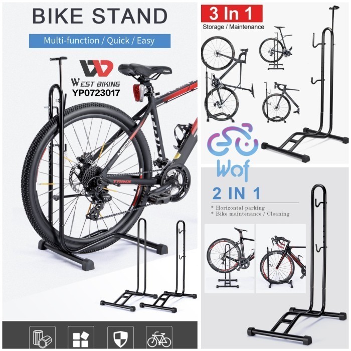 Jual WEST BIKING 017 Standar Rak Sepeda 2in1 or 3in1 MTB Road Bike ...