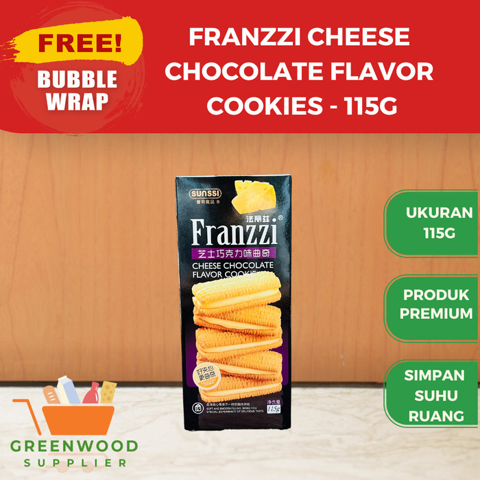 Jual Franzzi Cheese Chocolate Cookie - 115G [MUST TRY] | Shopee Indonesia